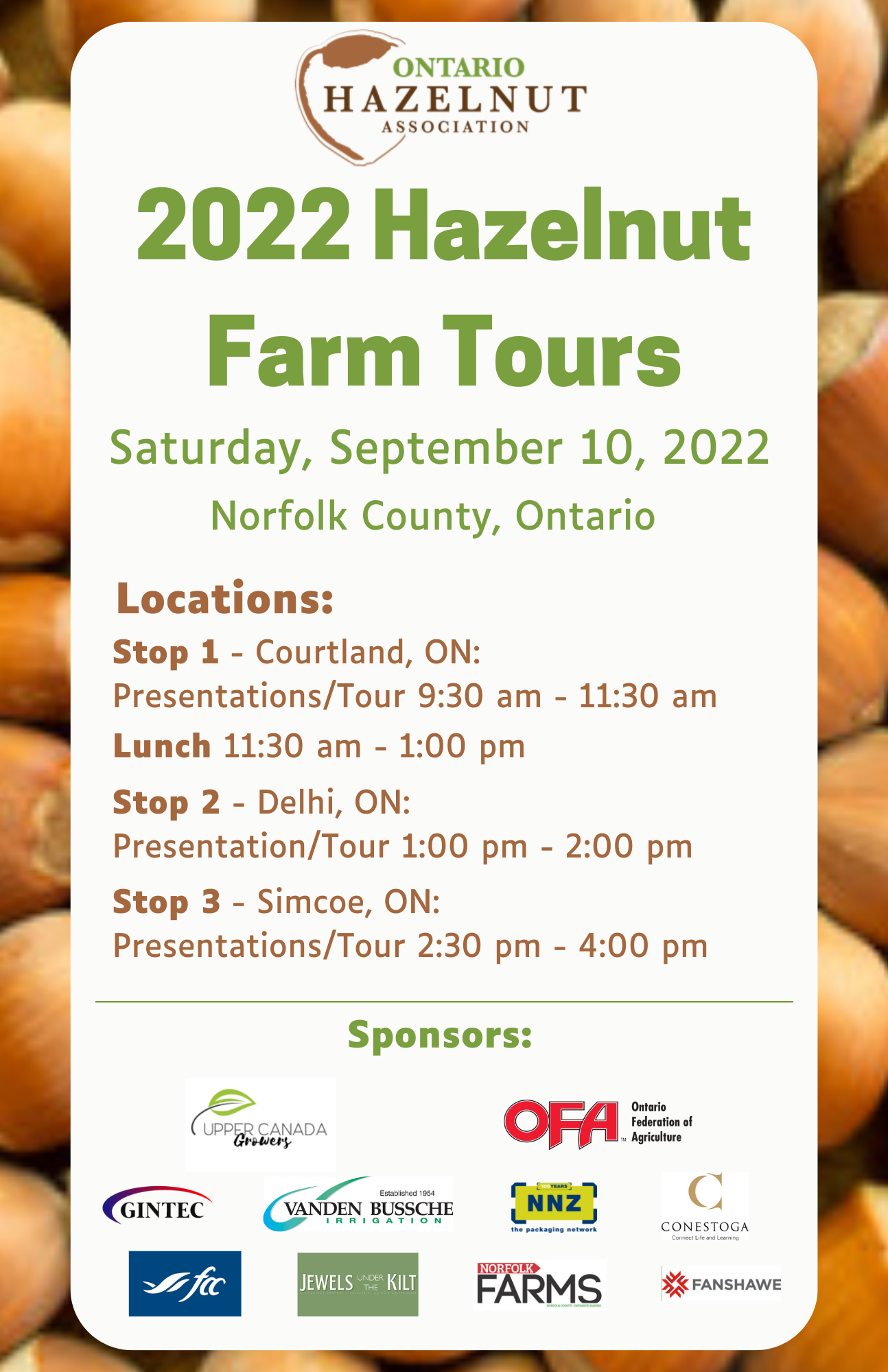 2022 Norfolk County Hazelnut Farm Tour – Ontario Hazelnut Association